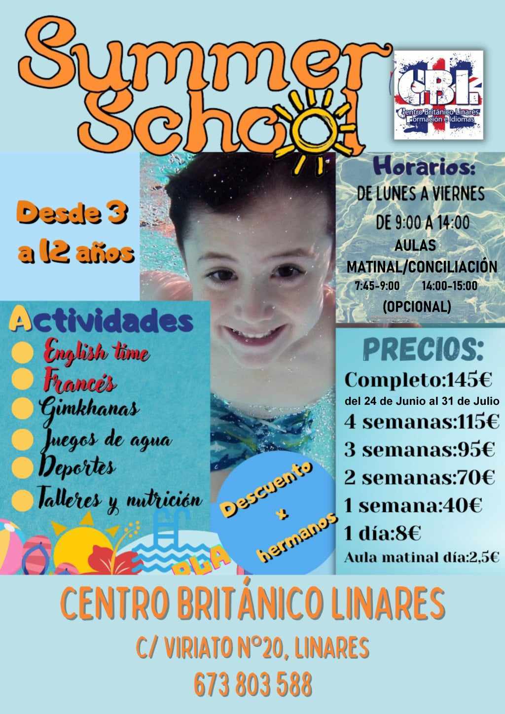 Escuela de verano en inglés Linares con CBL - Edukaccion - Idiomas y ...